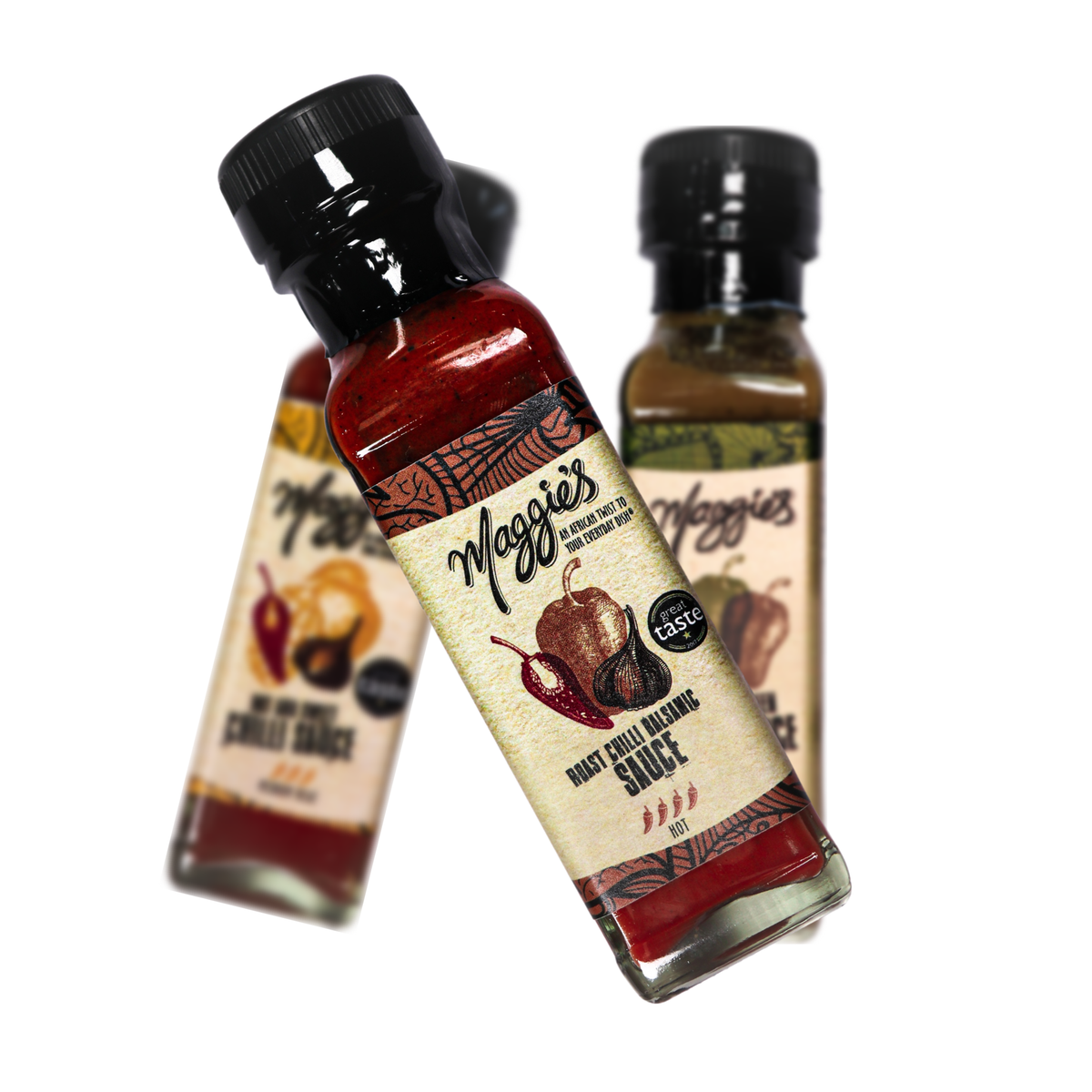 African Chilli Sauce Trio | Maggie's An African Twist To Your Everyday Dish